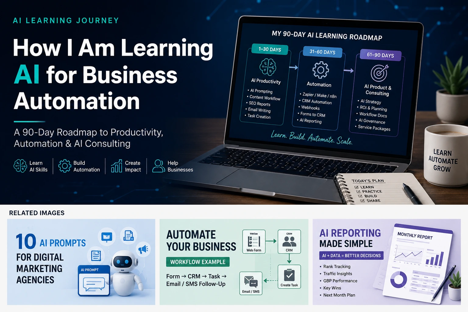 AI Business Automation Learning Roadmap - S.A. Dedar